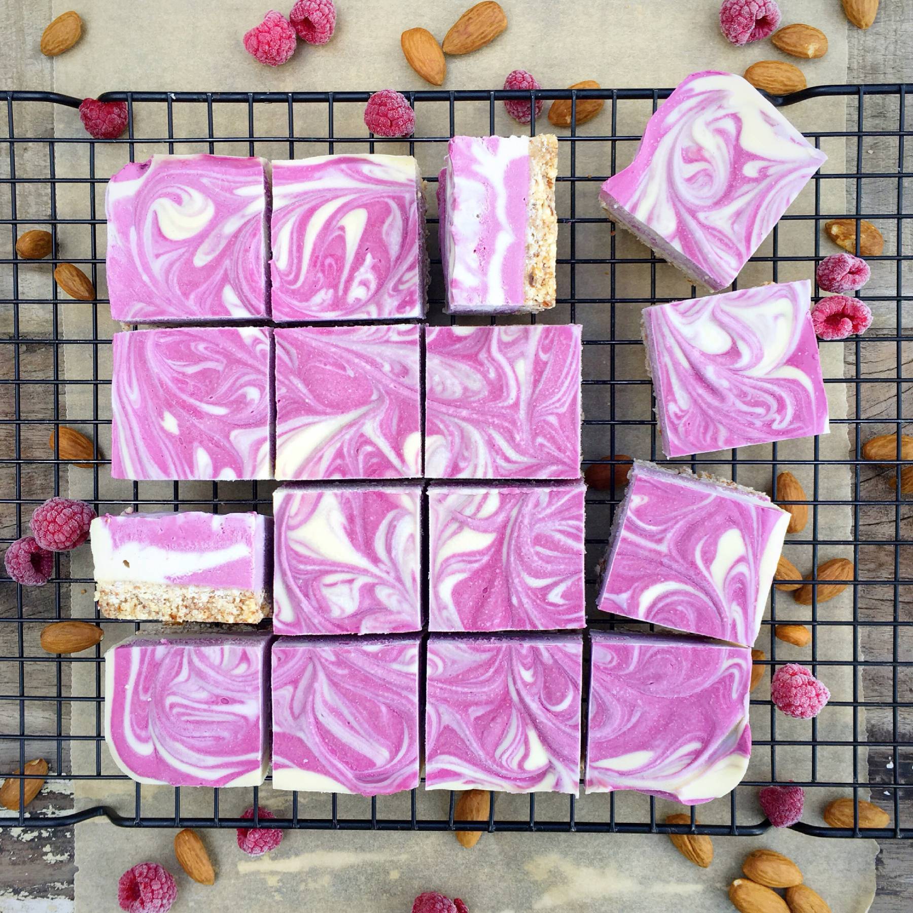 RASPBERRY & COCONUT SLICE | The Source Bulk Foods